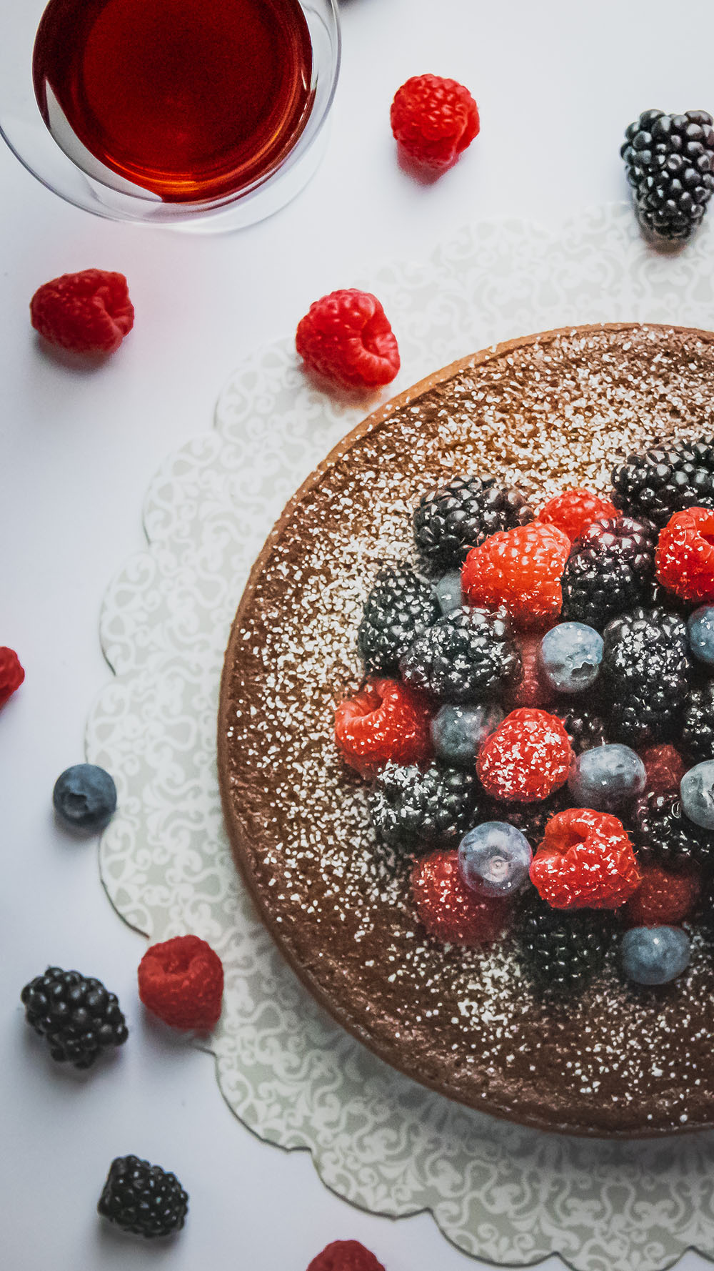 Triple Chocolate Port Wine Cake Recipe